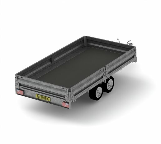 Rapide Trailer 14 X 6 Headboard, sides & tailgate all able to fold down ...