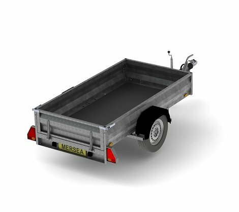 Rapide Trailers 6 x 4 Box Trailer 750 kg single Extended Drawbar ...